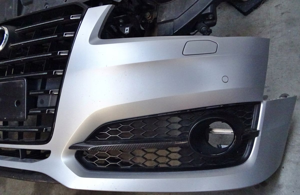 AUDI S8 4H PLUS LIFT Przód kompletny Carbon LZ7G