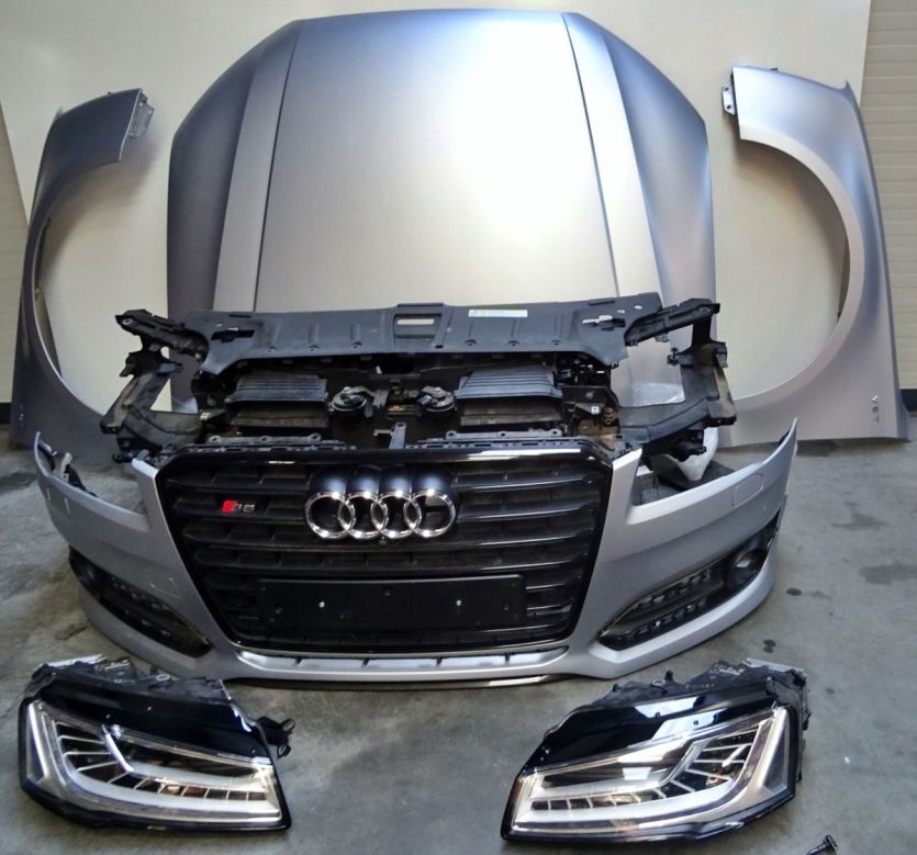 AUDI S8 4H PLUS LIFT Przód kompletny Carbon LZ7G