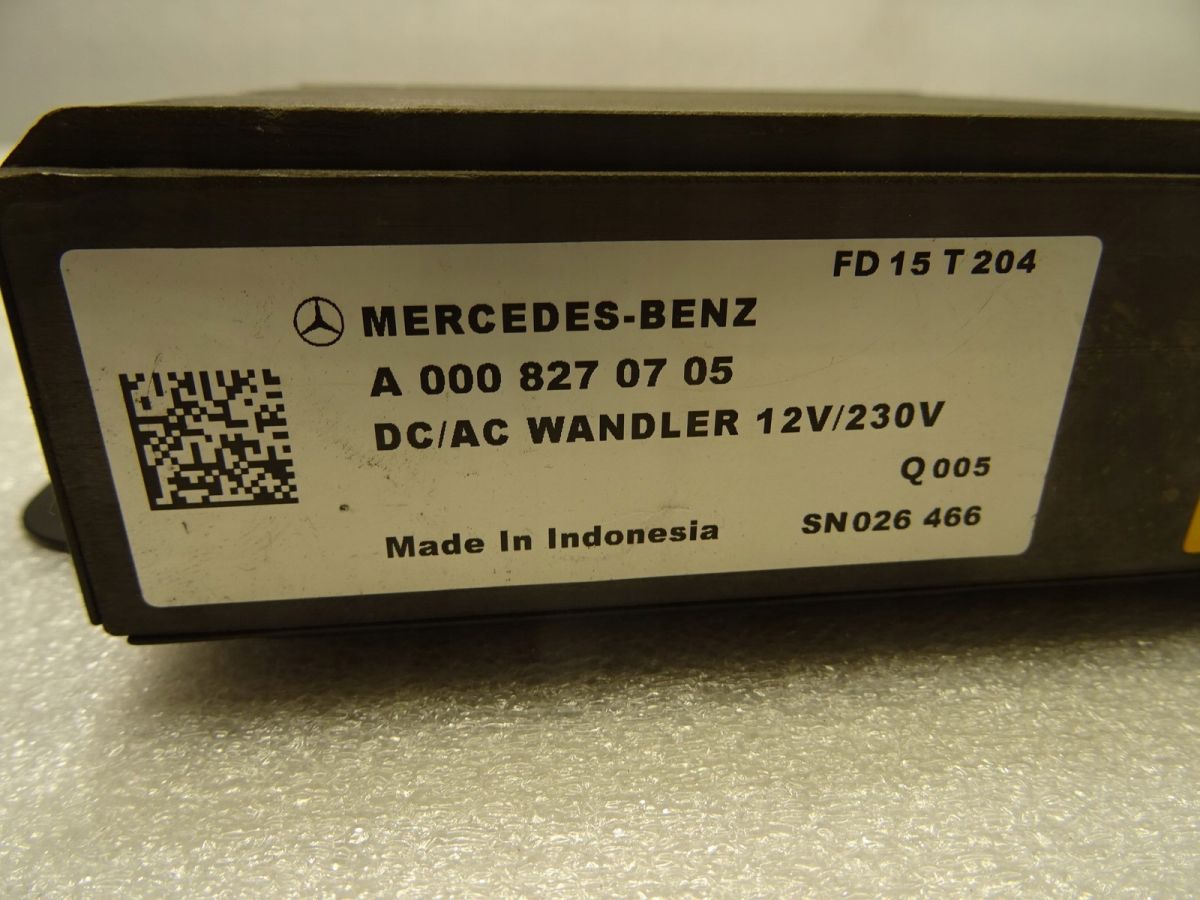MERCEDES PRZETWORNICA NAPIĘCIA A0008270705 NOWA