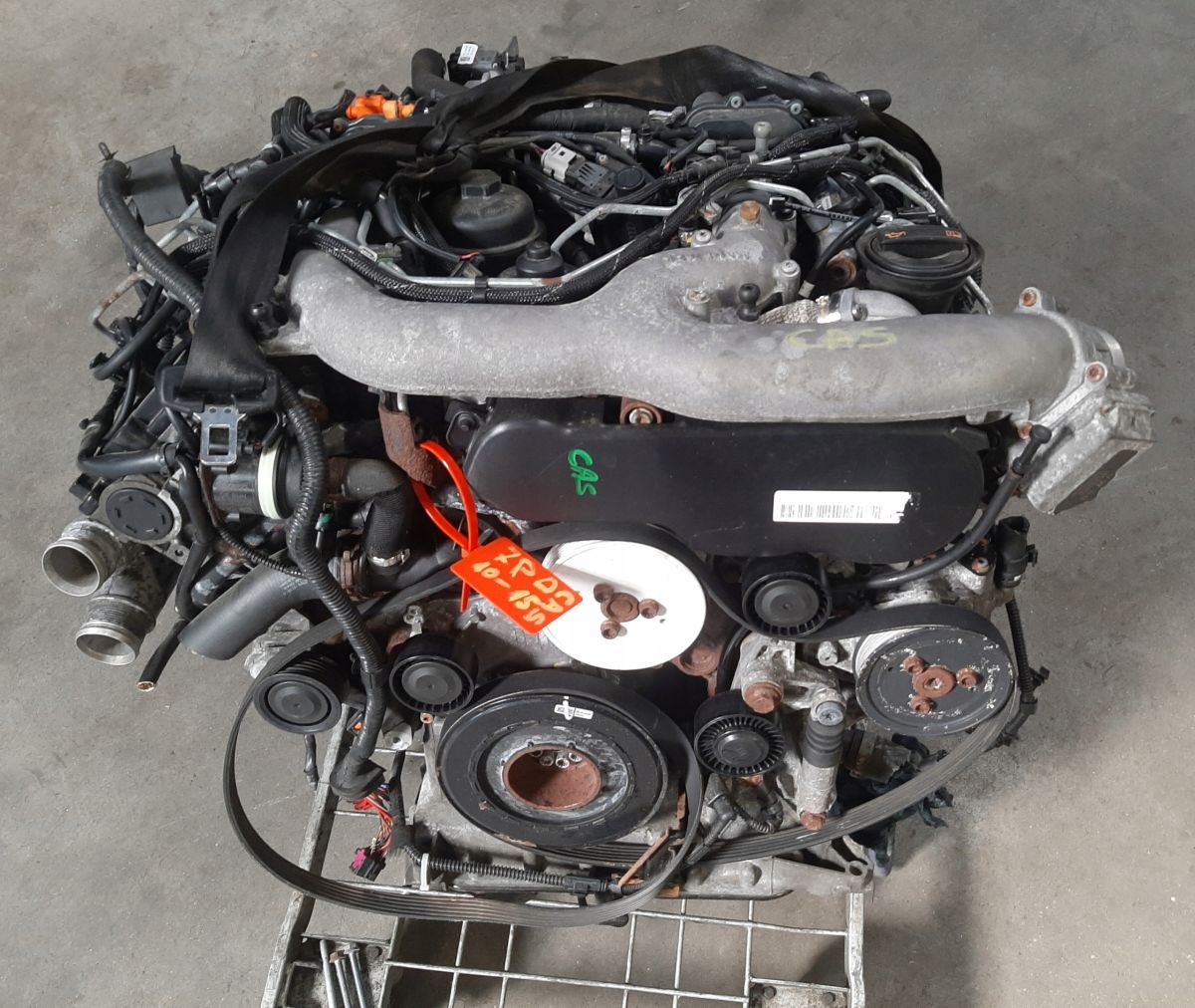 VW Touareg Audi Q7 Silnik 3.0 TDI CAS ENGINE MOTOR